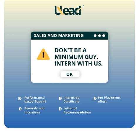 Sejal Jain On Linkedin Internship Alert Ulead ️ Dont Know Where To Start Your Career Looking