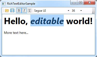 How To Creating A Rich Text Editor The Complete Wpf Tutorial