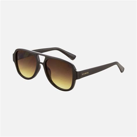Zion Gloss Black Frame With Brown Yellow Gradient Lens