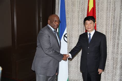 The Vice Chairperson Of The Chinese Peoples Consultative Conference Cppcc Mr Mu Hong Who