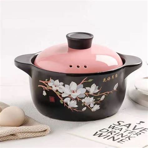 Ceramic Casserole Saucepan Stockpot High Temperature Household Gas