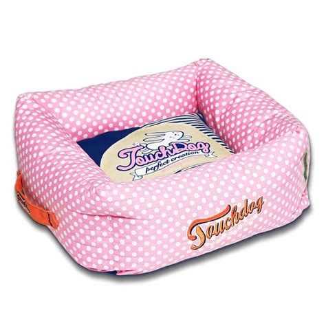 Pet Life Polka Dot Bolster Dog Bed Dog Bed Dog Bed Sizes Pet Life