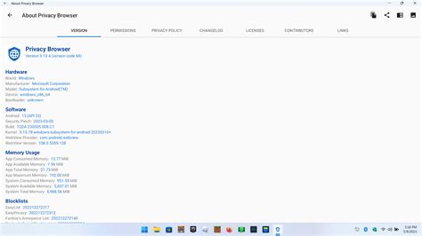 Privacy Browser Android On Windows 11 Stoutner