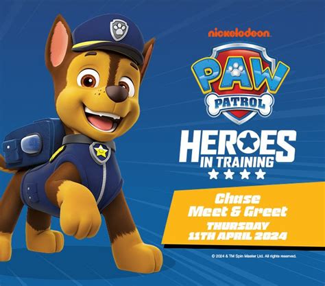 Paw Patrols Chase Heads To Midsummer Place This Easter Mkfm 1063fm