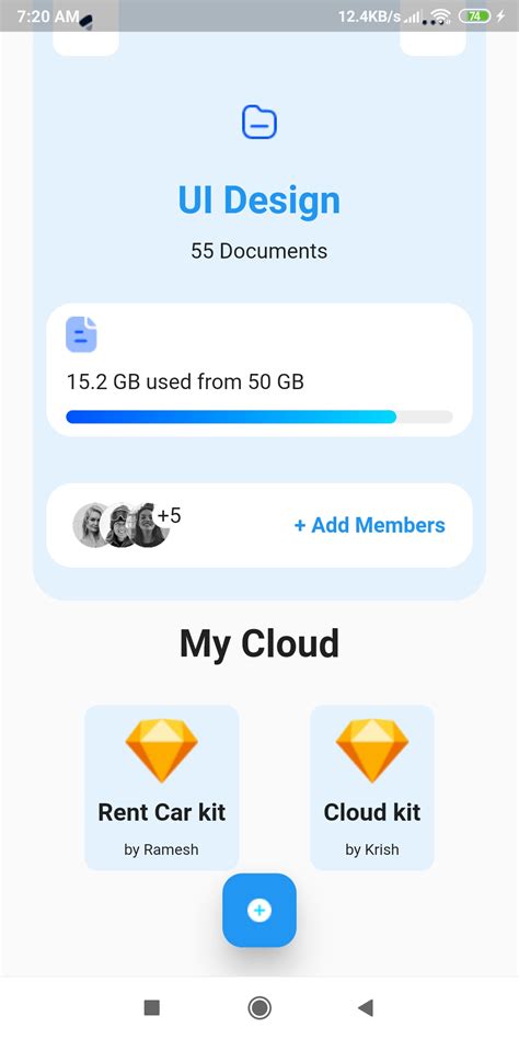 GitHub RameshMJ Cloud Storage App UI Simple UI For Cloud Storage App
