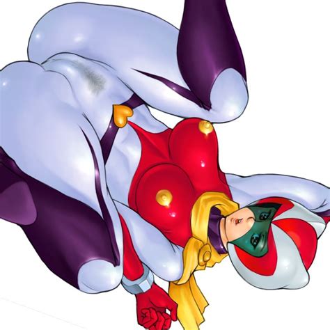 Zen And Retro Saotome Michiru Getter Robo Toei Animation Pilot Suit Visor Girl Ass Belt