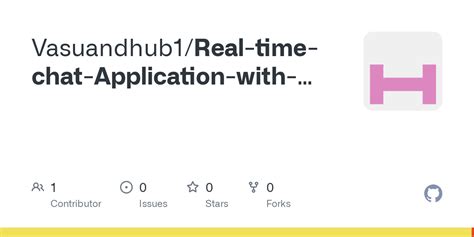 github vasuandhub1 real time chat application with advance features