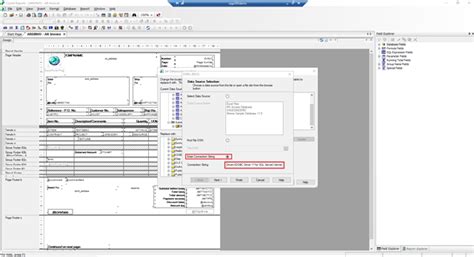 crystal reports 202 for sage odbc driver only shows master db