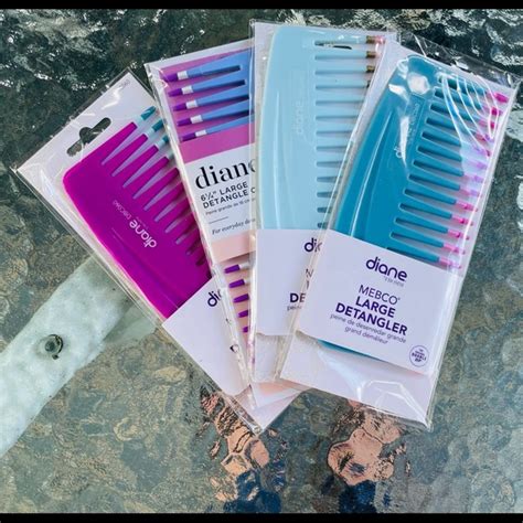Mebco Hair New Diane Fromm Mebco Large Detangler Comb Multi Color 4 Pack Poshmark
