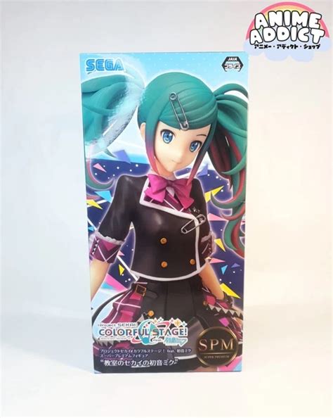 Hatsune Miku Project Sekai Colorful Stage Classroom Premium Figure Sega
