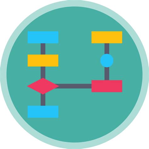 Flowchart Vector Icon Design Vector Art At Vecteezy