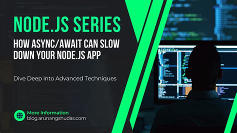 How Async Await Can Slow Down Your Node Js App By Arunangshu Das Medium