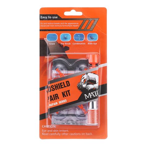 Matcc Car Windshield Repair Kit With Windshield Repair Resin Windshield