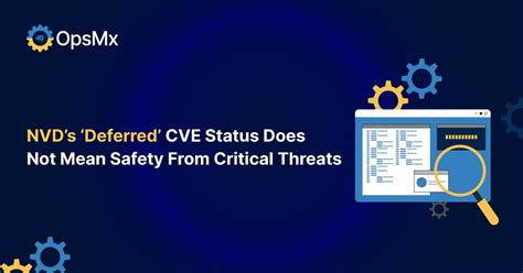 Appsec Cybersecurity Cve Nvd Devsecops Softwaresecurity Opsmx