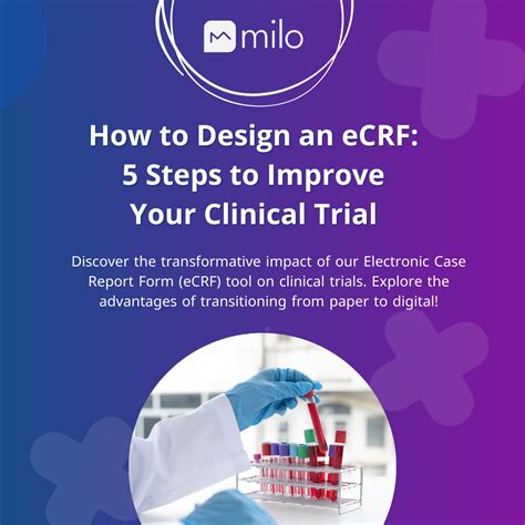 How To Design An ECRF 5 Steps To Improve Your Clinical Trial