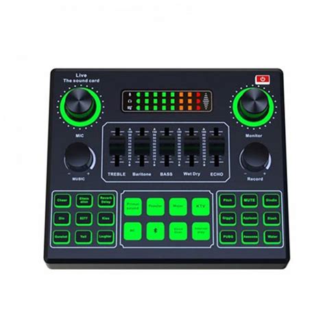 Excellent Phone Voice Changer Portable External Audio Mixer One Click Sound Card Mixer Audio