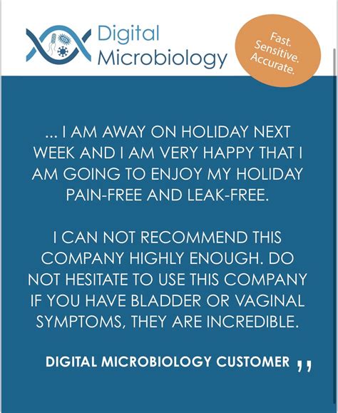 Advanced UTI Vaginal Infection Testing Digital Microbiology Digital Microbiology Uti Test