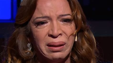 El Desgarrador Llanto De Lizy Tagliani Al Verse Cara A Cara Con La