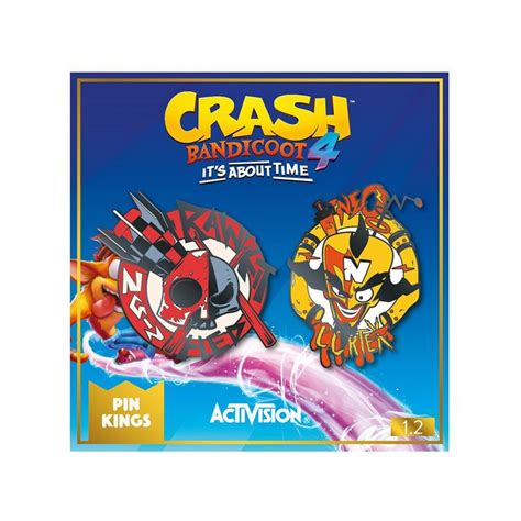 Zestaw PinÓw Crash Bandicoot Neo Cortex And N Gin Inna Marka Sklep
