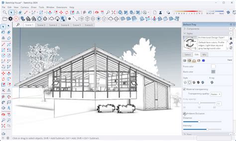 SketchUp AO Opt Blender D Architect