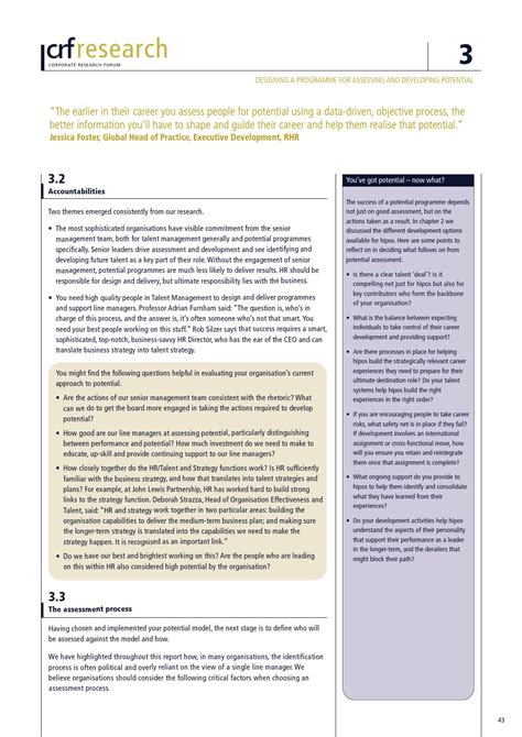 Assessing Potential By Corporate Research Forum Issuu