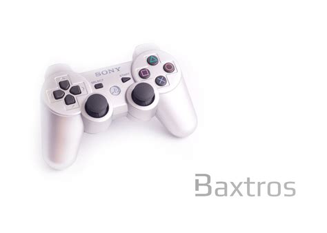Ps3 Official Dual Shock 3 Controller Silver Baxtros