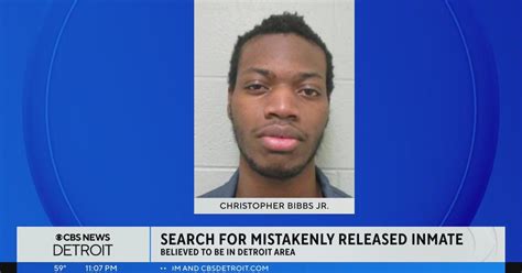 Authorities Search For Michigan Prison Inmate Mistakenly Released From