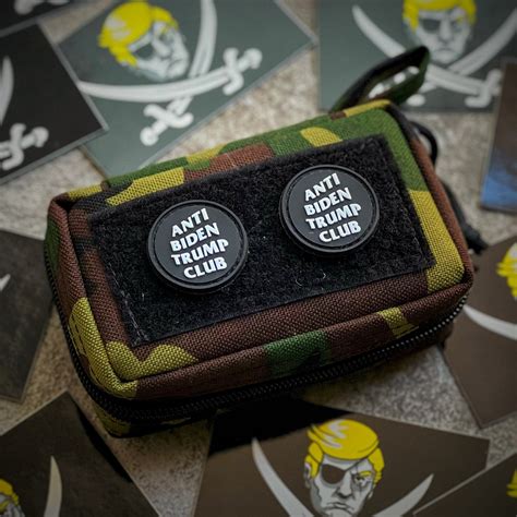 Dangerous Goods® Anti Biden Trump Club Ranger Eye Patch Dump Box
