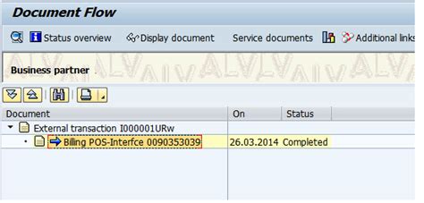 Solved Reversal Of Billing Doc Pos Interface Sap Community