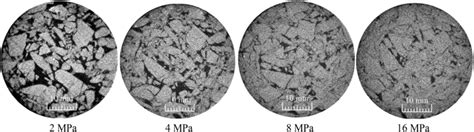 Typical Pore Distribution In Saturated Crushed Sandstone Under Download Scientific Diagram