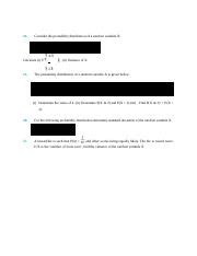 Consider The Probability Distribution Of A Random Variable X Docx Consider The Probability