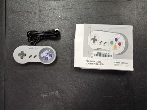 Classic SNES USB Controller For Retro Gamings Super NES Wired USB Joypad Game Controller For