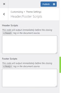 How To Add Header Footer Scripts WP Minds Growth Theme