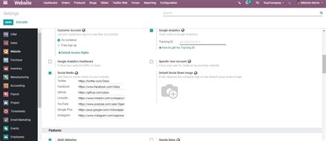 Basic Features Of Odoo 13 Website Builder