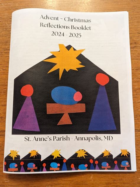 Advent Christmas Reflections Booklet 2024 2025 Is Here — St Anne S