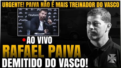 PAIVA É DEMITIDO APÓS NOVA VERGONHA NO BRASILEIRÃO CORINTHIANS 3 X 1