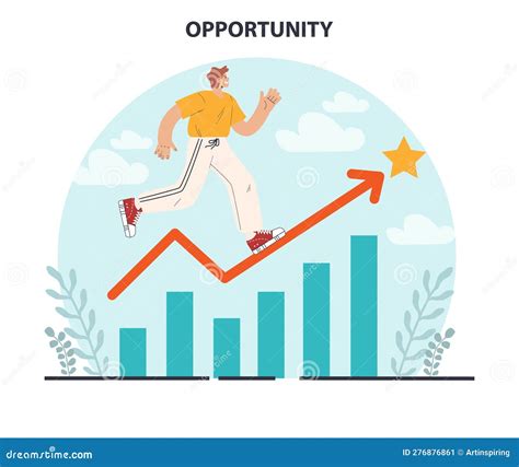 New Opportunity Concept New Business Ideas Or Decisions Stock Vector