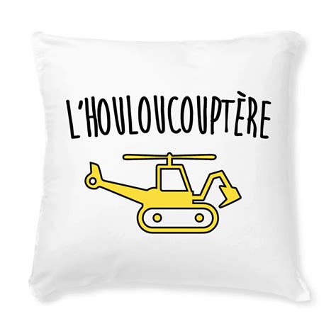 Coussin Lhouloucoptère Idée Cadeau Drôle Tshirt Culte