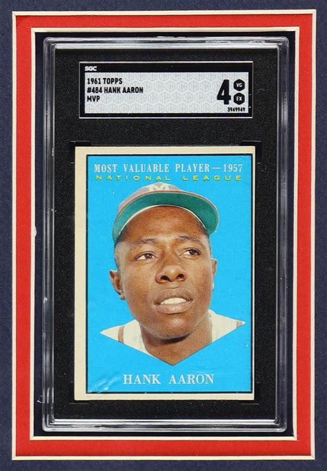 Hank Aaron Signed Braves Custom Framed Jersey Inscribed HOF 82 With