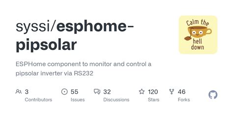 Esphome Pipsolar Esp Example Yaml At Main Syssi Esphome Pipsolar