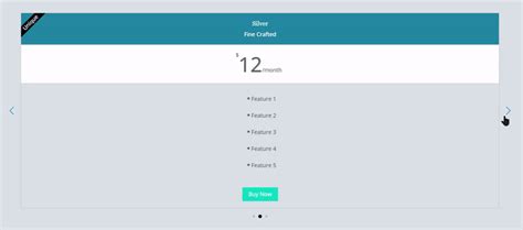 How To Create A Pricing Table Slider With Divi Divi Extended