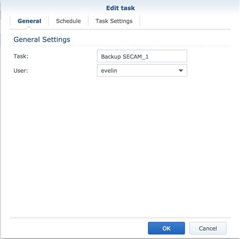 task editor