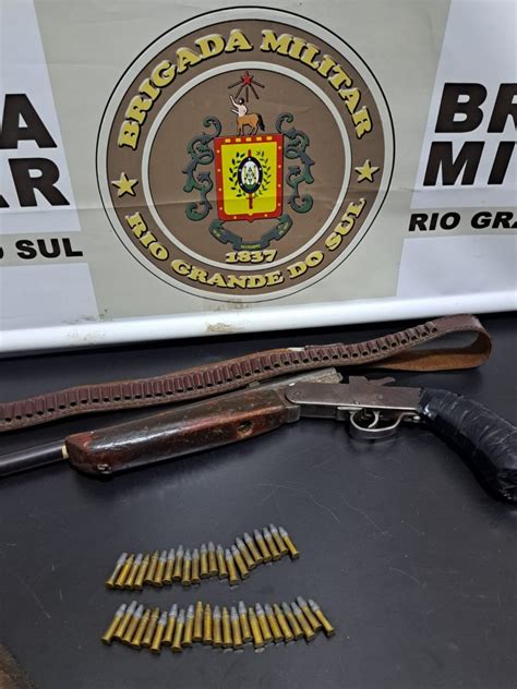 Brigada Militar Realiza Prisão Por Violência Doméstica E Posse