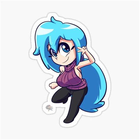 Juniper Chibi Sticker For Sale By Corythec Redbubble