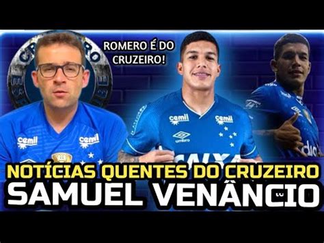 Samuel Ven Ncio Agora Oficial Lucas Romero Do Cruzeiro E Acerta