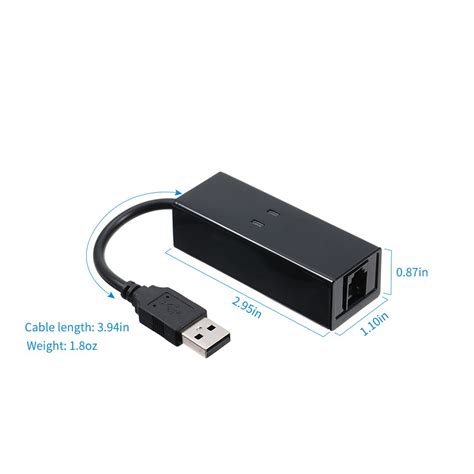 External Usb 56k V 92 V 90 Dial Up Fax Modem For W Vicedeal