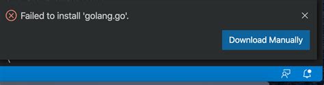 Failed To Install Golang Go In Macos Issue Golang Vscode Go Github
