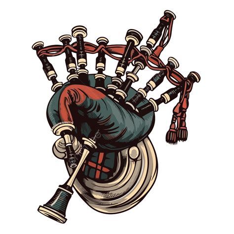 Scottish Bagpipes Clipart