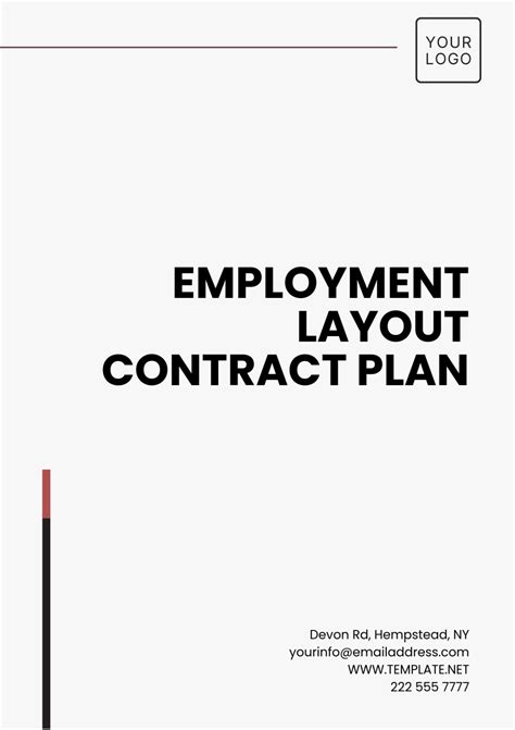Free Contract Proposal Templates Editable And Printable