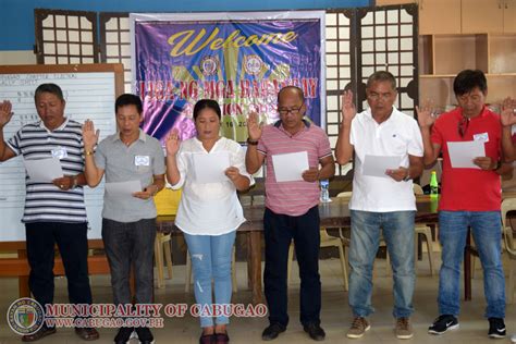 Bayan Ng Cabugao Eleksion Ti Liga Ng Mga Barangay Ti Ili A Cabugao Naangay